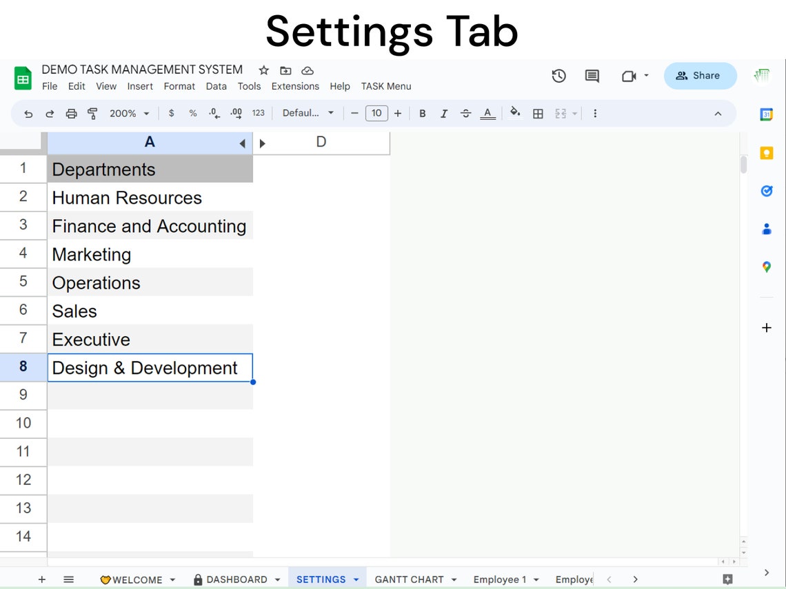 Task Manager: Employee To-do Tracking Google Sheets Template - Etsy Canada