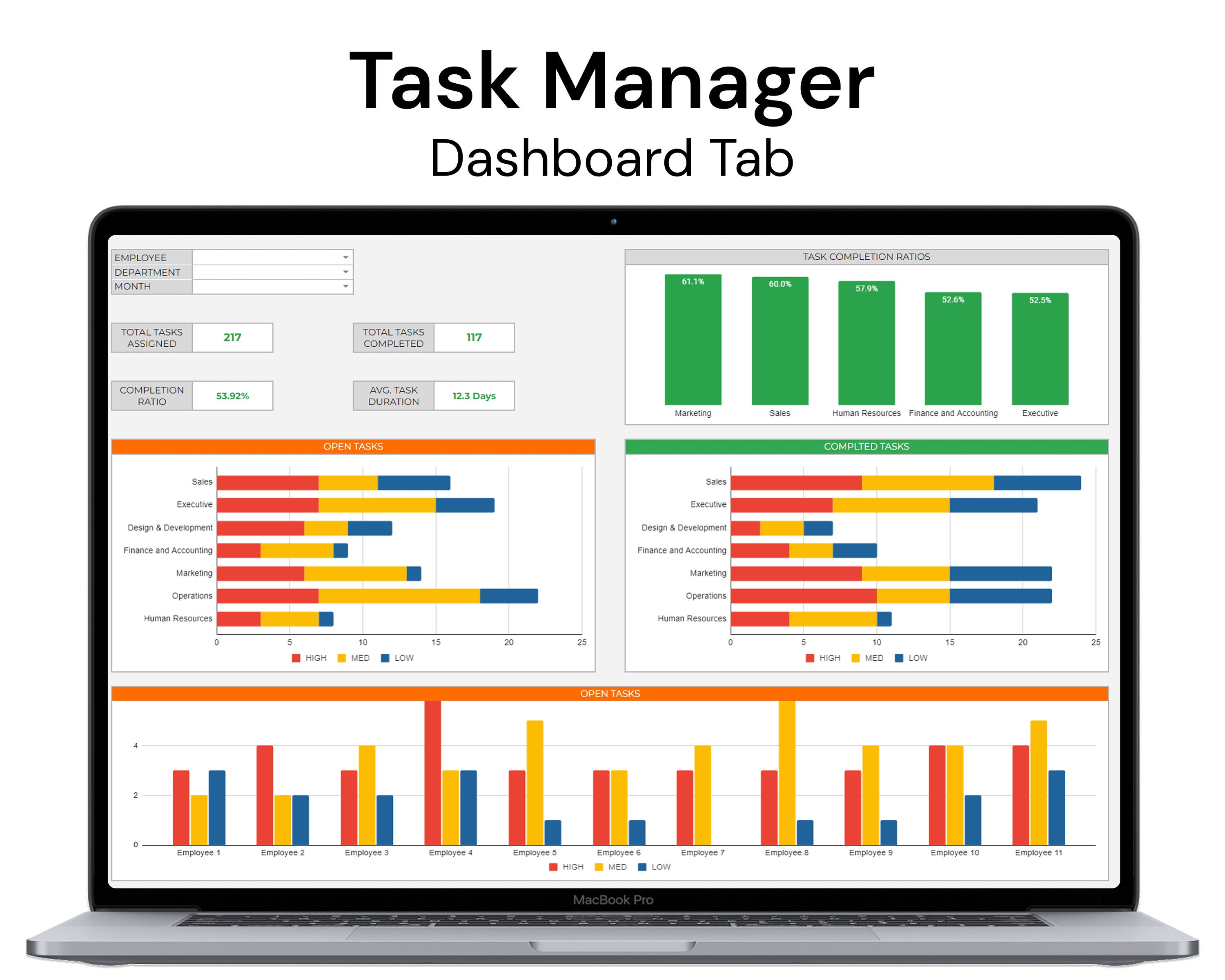Projects Manager's Toolkit 5in1 Pack | Google Sheet Template - Etsy
