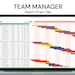 Team Manager's 4in1 Pack: Excel Tools | Comprehensive Workflow Suite - Etsy