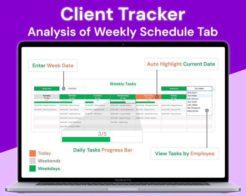 Client Tracker | client Conversion & Outreach Funnel | excel Template ...
