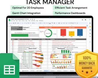 Task Tracking Spreadsheet Excel to Do List Spreadsheet Excel - Etsy