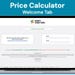 Price Tracker | Cost Calculator | Excel Template - Etsy
