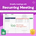 Recurring Meeting Template | Agenda | Minutes | Action List | Google ...