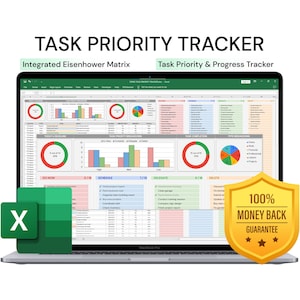 Kanban Board Excel Spreadsheet Task Priority Tracker Employee to Do ...