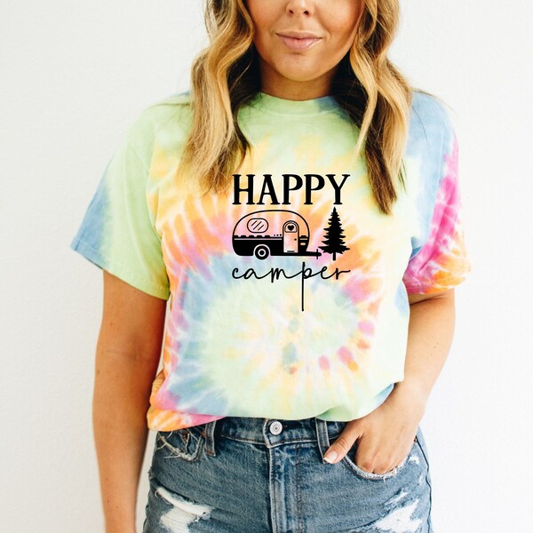Happy Camper Shirt - Etsy