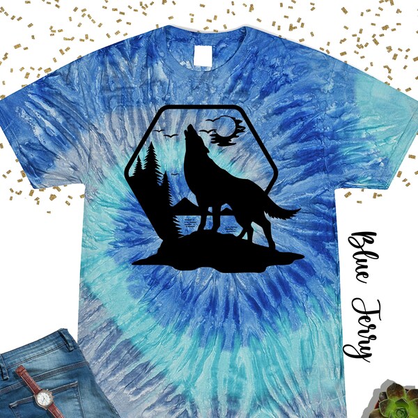 Wolf Shirt - Etsy