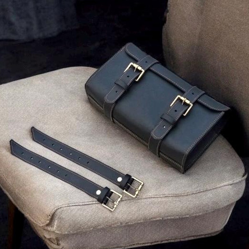 Pannier Bike Bag Leather - Etsy