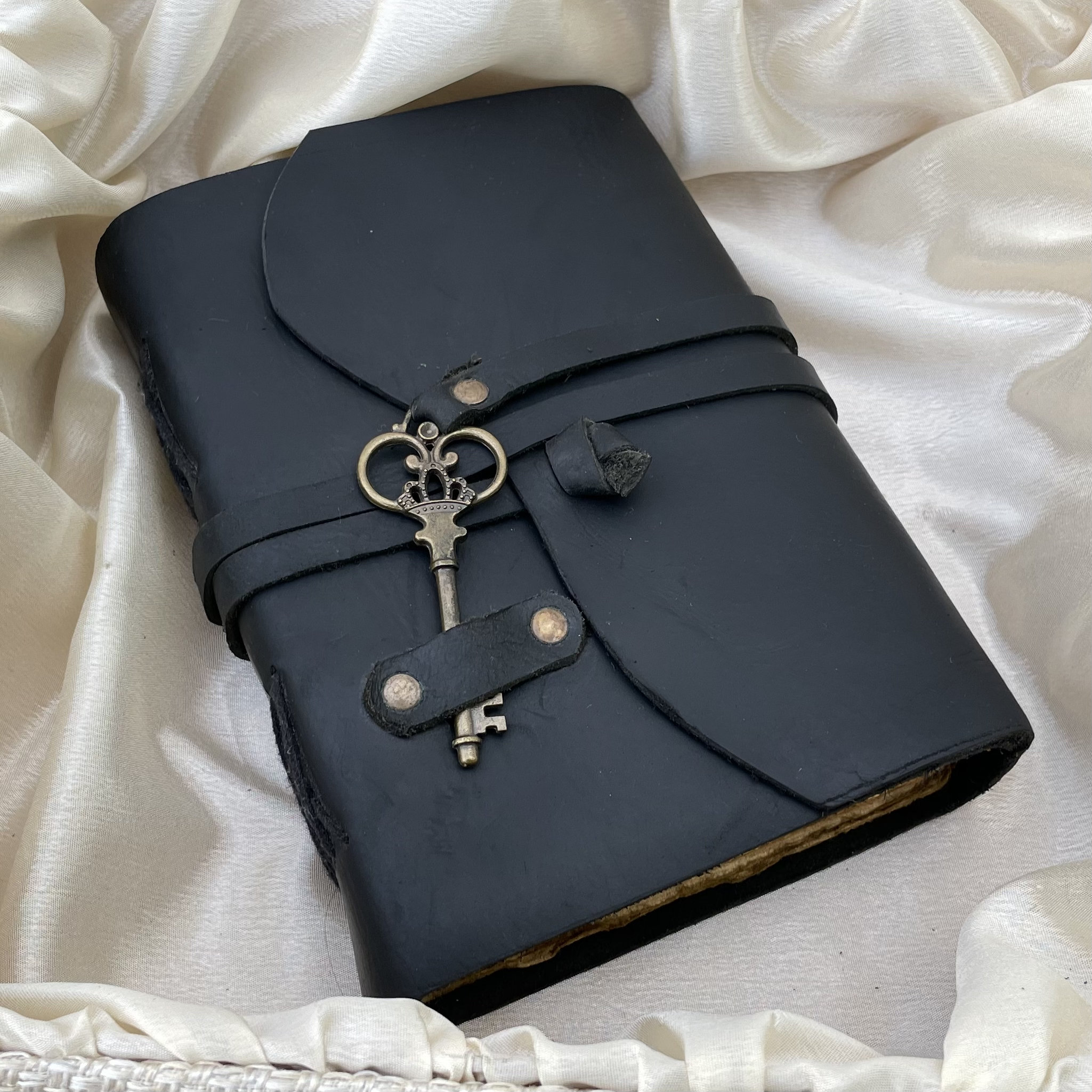 50% OFF Leather Journal Handmade Deckle Edge Paper Book of - Etsy