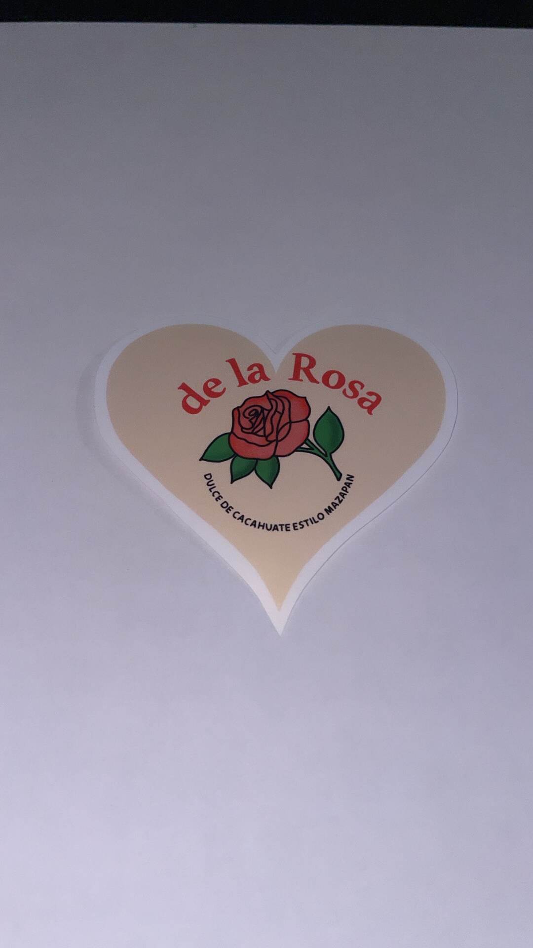 Mazapan Heart Sticker (mexican Candy) - Etsy