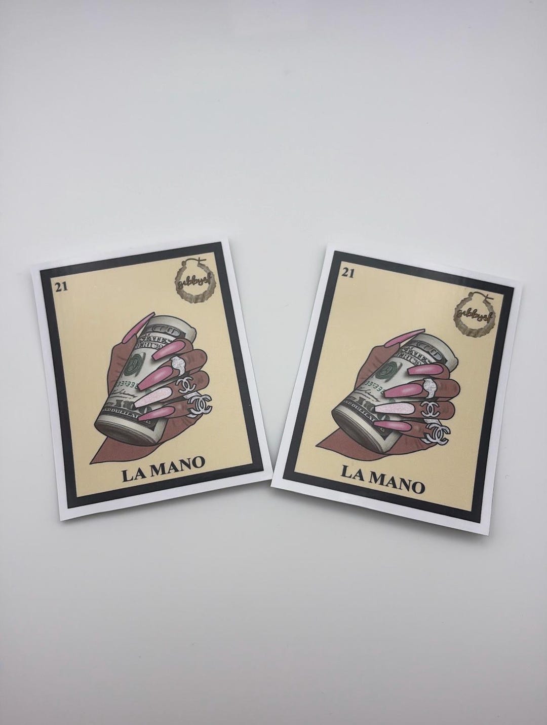 Lotería "la Mano" Sticker | Vinyl Sticker for Laptops, Water Bottles ...