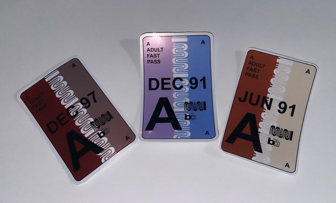 Customizable Muni Fast Pass Sticker: San Francisco Transit Art - Etsy