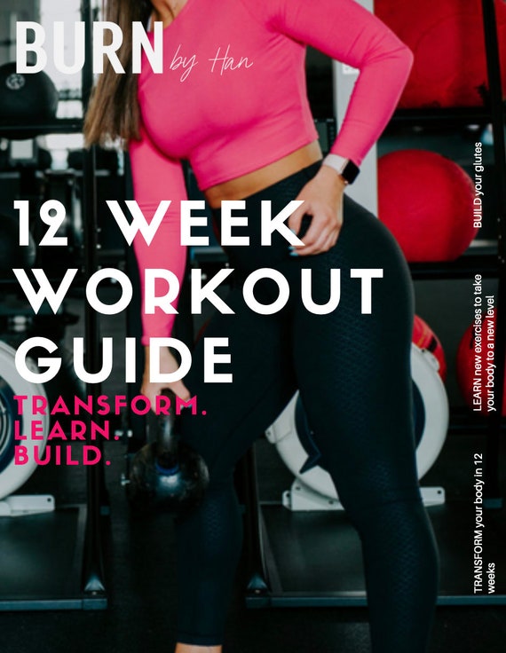 12 Week Workout Guide - Etsy