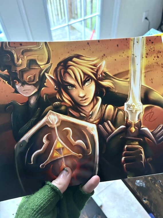 Midna And Link Comics
