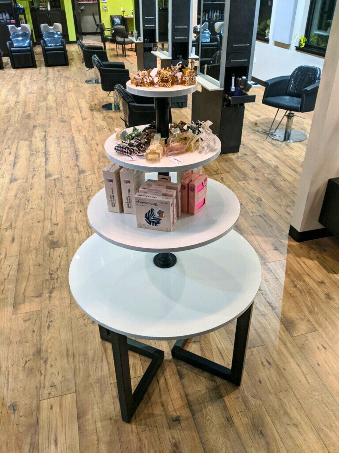 4-tier Display Table Circular Display Table Multi-tier Display Table - Etsy