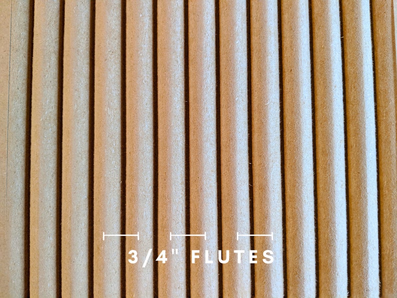 Fluted Cove Paneling Ribbed Paneling Wainscoting Paneling PVC, Wood ...