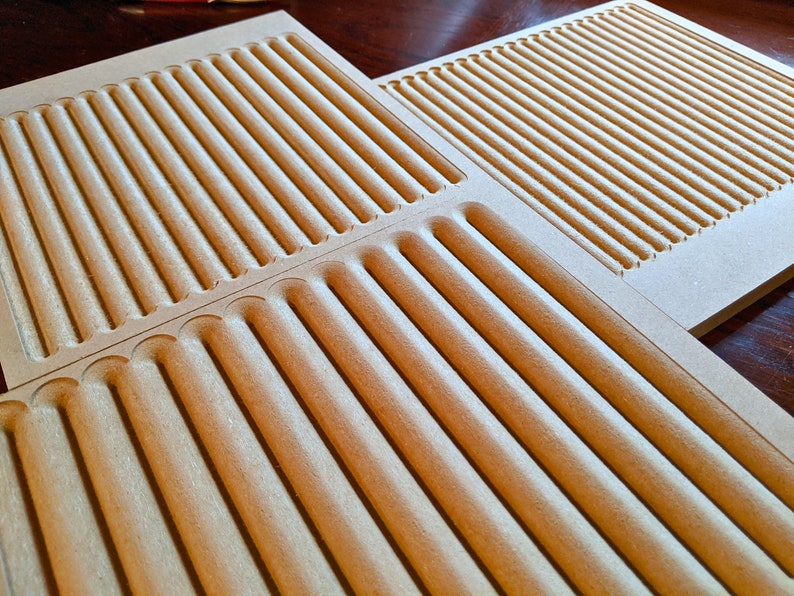 Fluted Cove Paneling Ribbed Paneling Wainscoting Paneling PVC, Wood ...