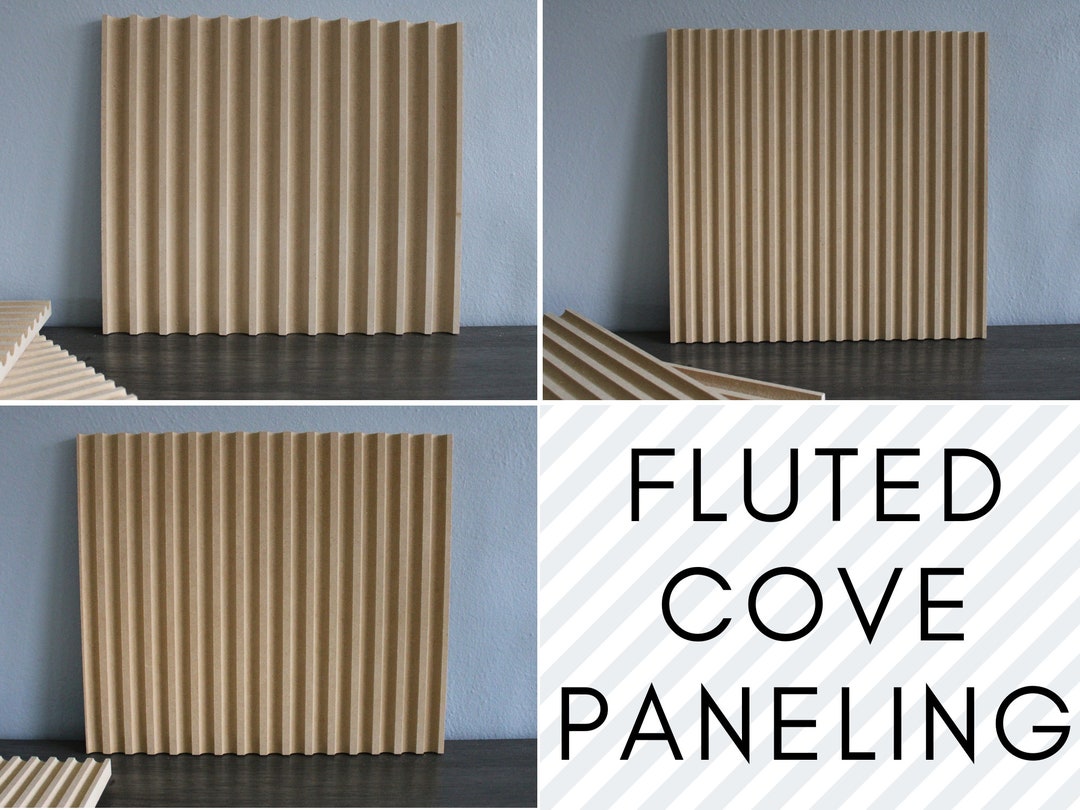 Fluted Cove Paneling | Ribbed Paneling | Custom Wainscoting Paneling ...