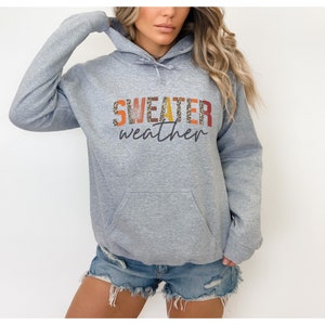 Fall Sweater Weather Sweatshirt/hoodie/tee Shirt/long-sleeve Tee - Etsy