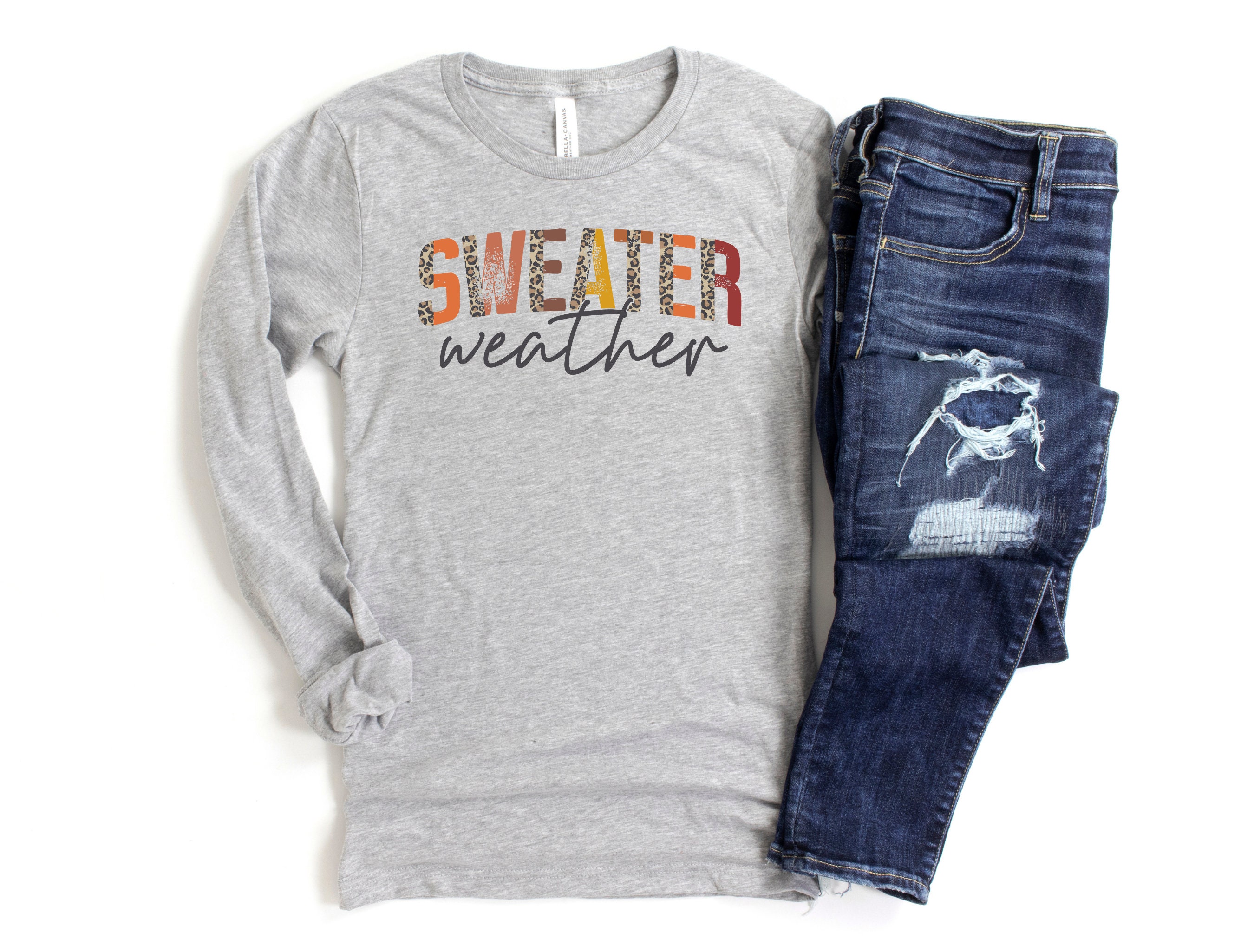 Fall Sweater Weather Sweatshirt/hoodie/tee Shirt/long-sleeve - Etsy