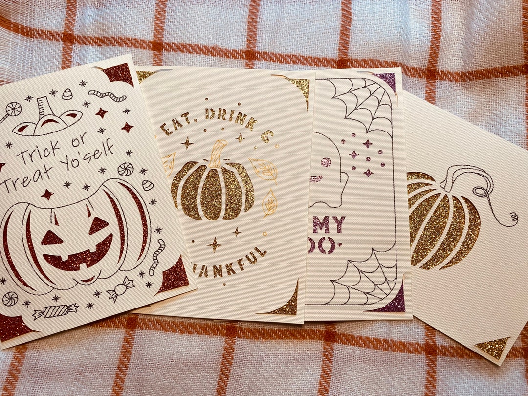 Fall & Halloween Cards Gift Ideas, Cards, Fall Card, Halloween Card ...