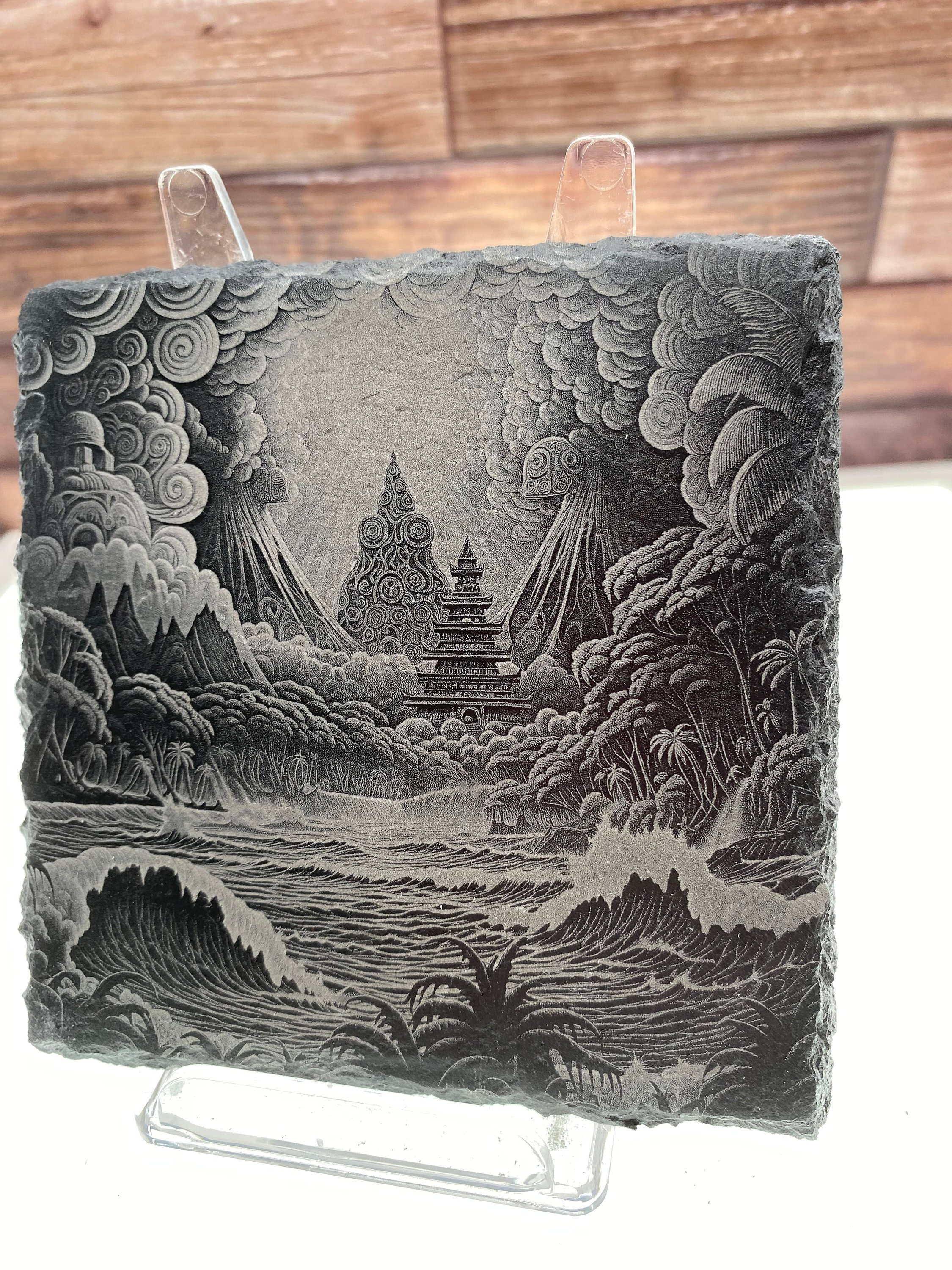 Laser Engraved Coasters/original Designs/clearance Event - Etsy