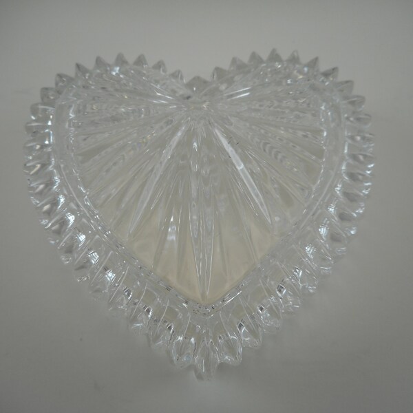 Crystal Heart Shaped Trinket Box - Etsy UK