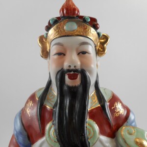 Vintage General Kwan Statue - Etsy