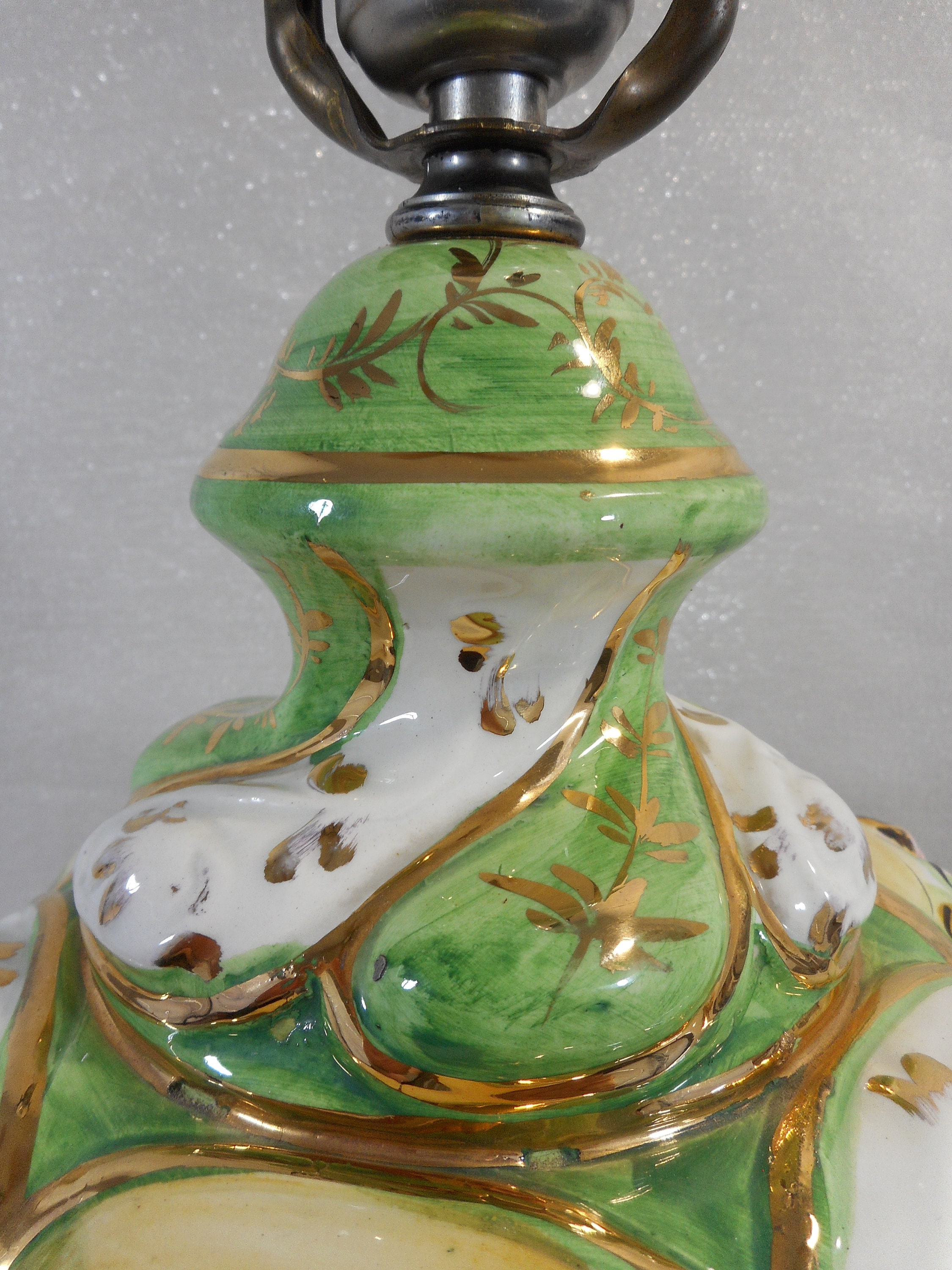 Vintage Capodimonte Table Lamps at Hunter Plume blog