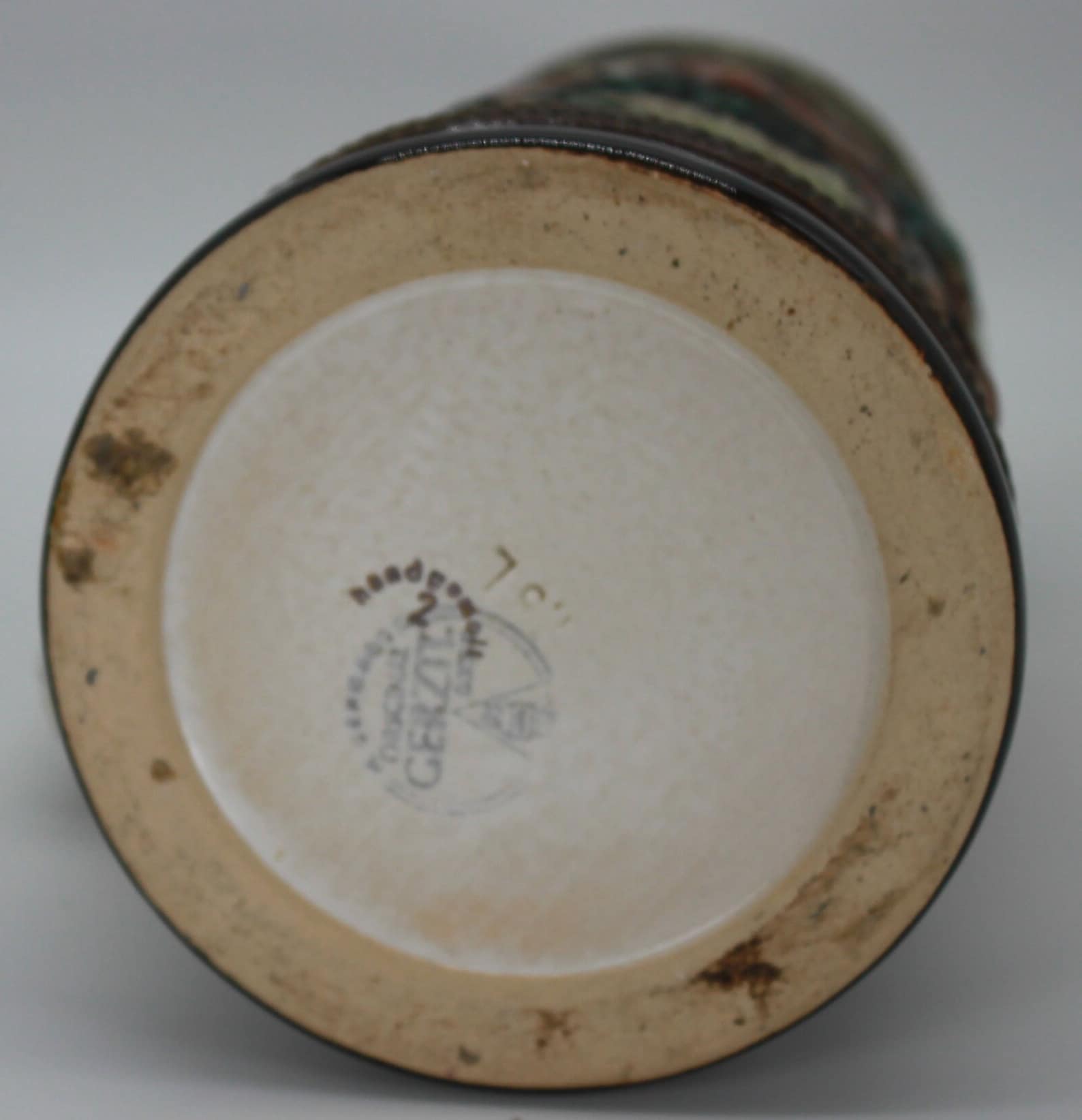 GERZIT West Germany Hand-painted Raised Relief Pewter Lid Beer Stein 13 - Etsy