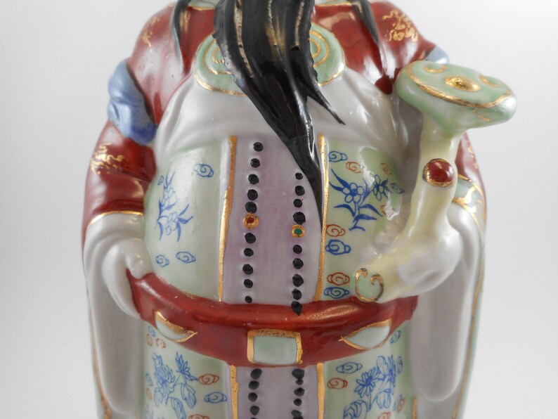 Vintage General Kwan Statue - Etsy