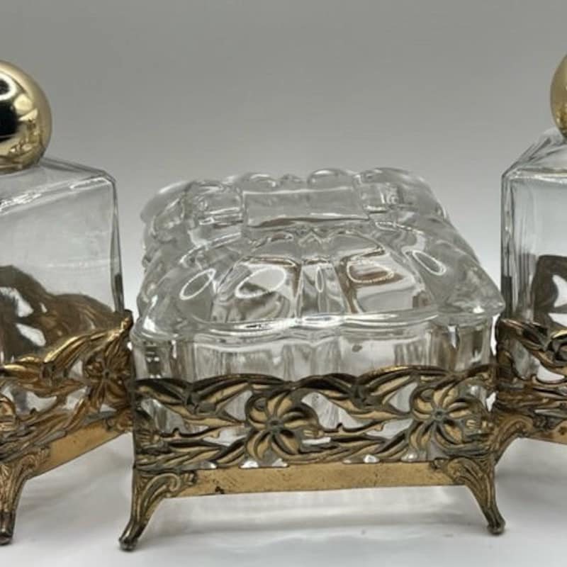 Glass Trinket Boxes - Etsy