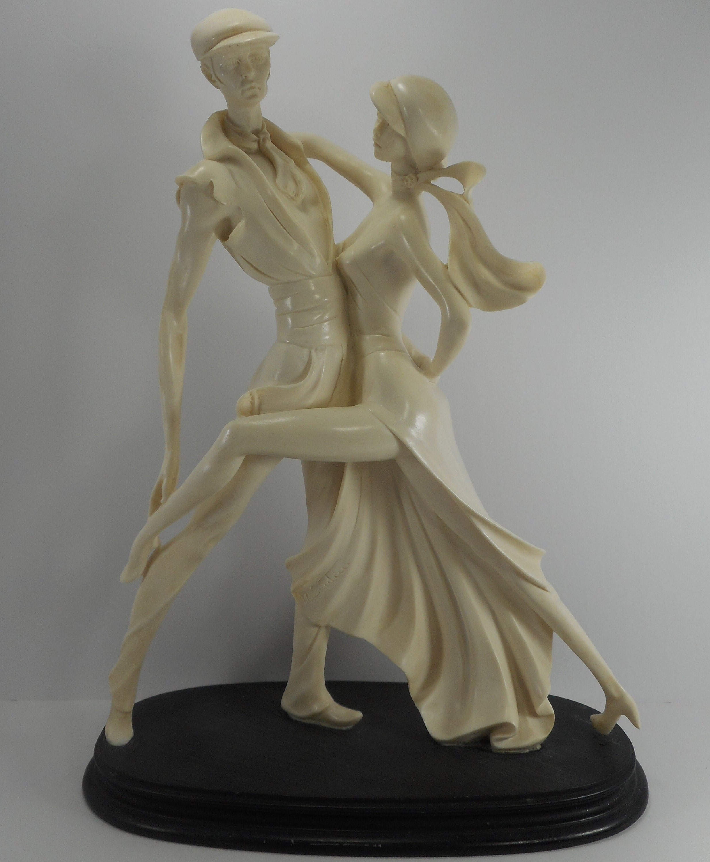 A. SANTINI Large Statue Tango Dancing Couple CIRCA 1960s - Etsy