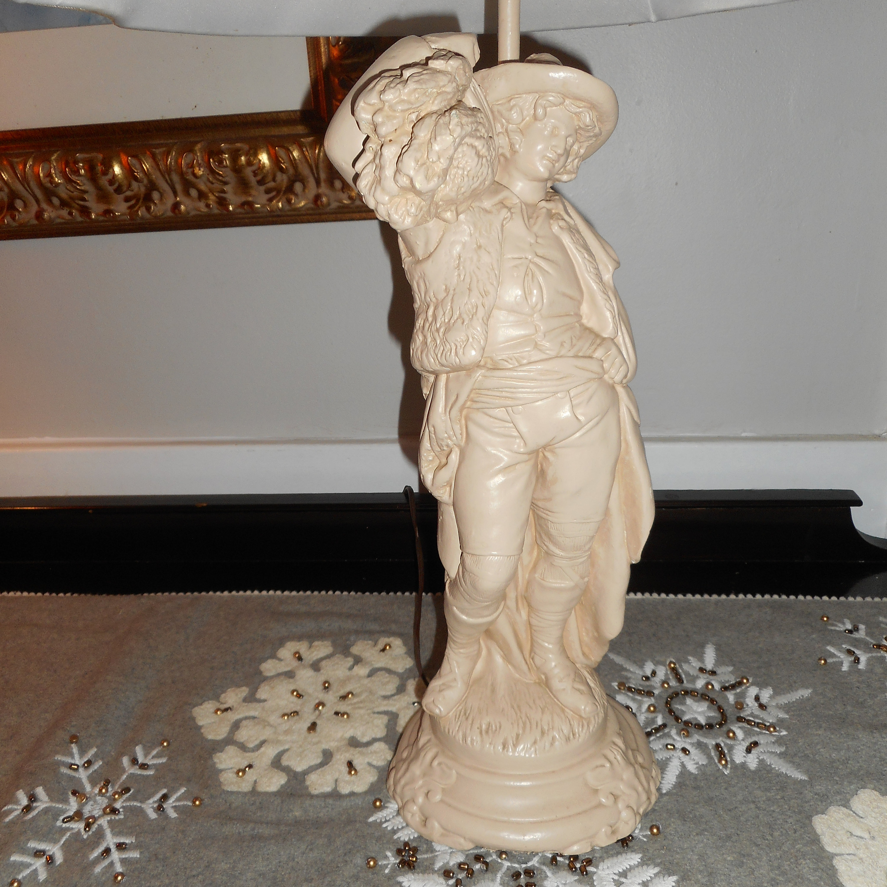 Midcentury Vintage Young Boy Lamp - Etsy