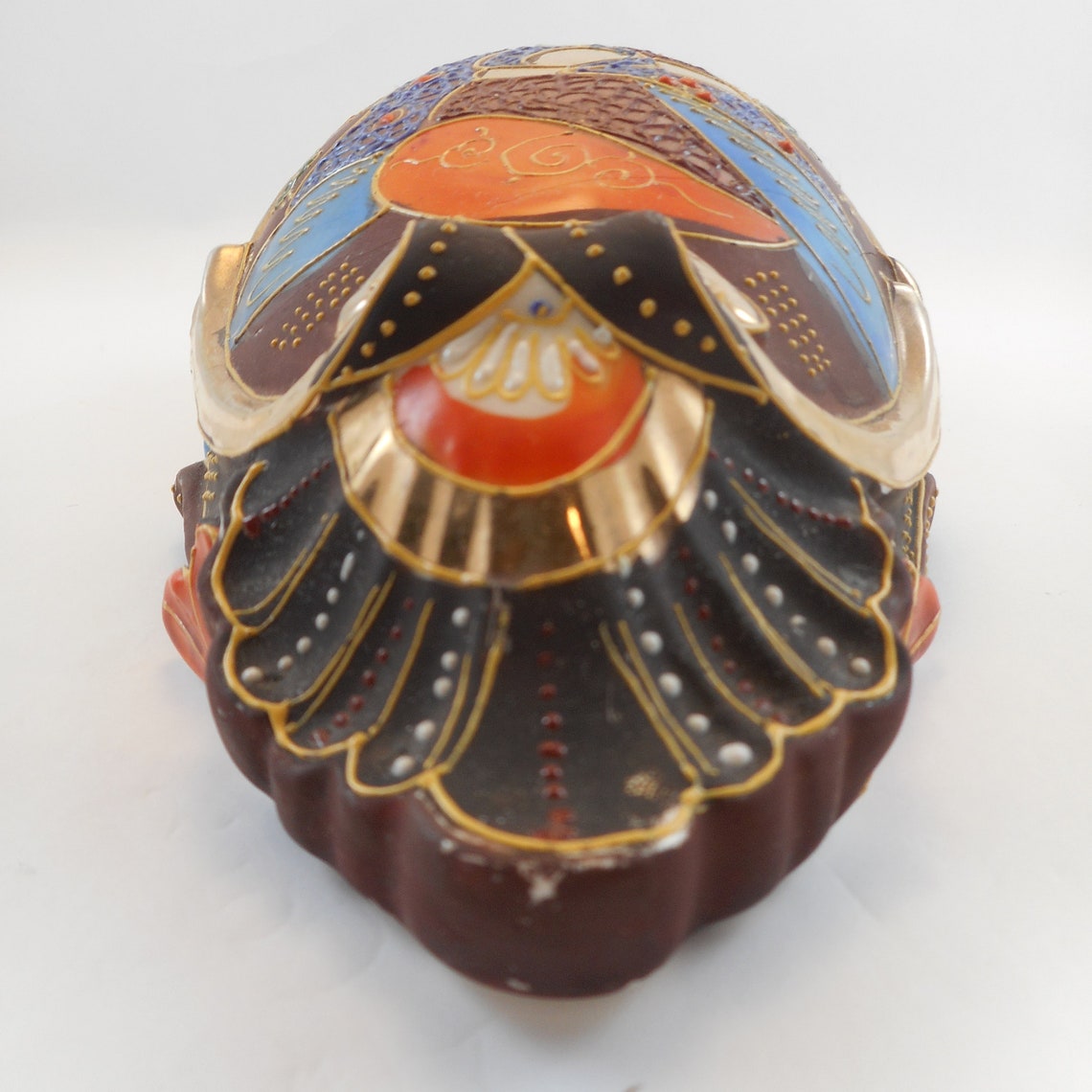 SATSUMA Japan Moriage Style Wall Pocket CIRCA 1960s - Etsy
