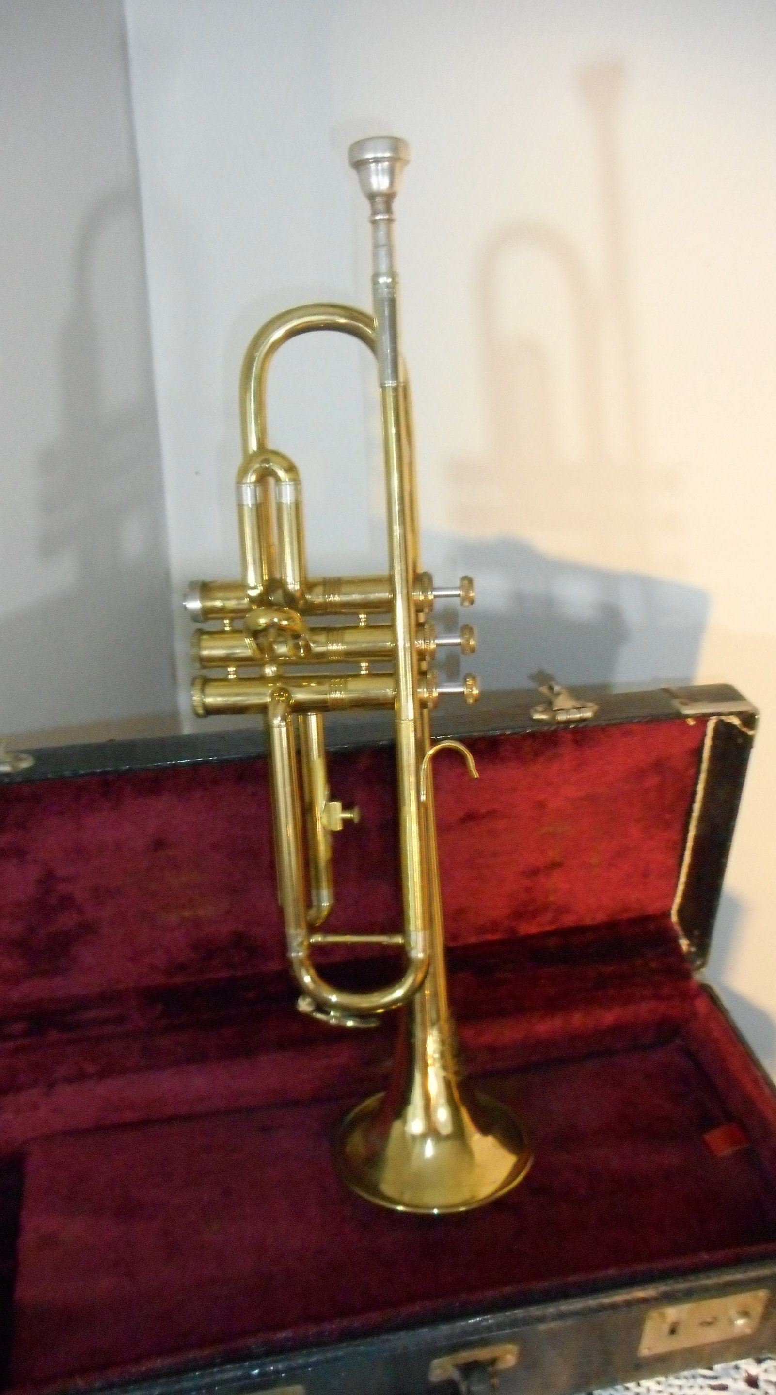 Andre Bardot Trumpet With Case, Czechoslovakia - Etsy