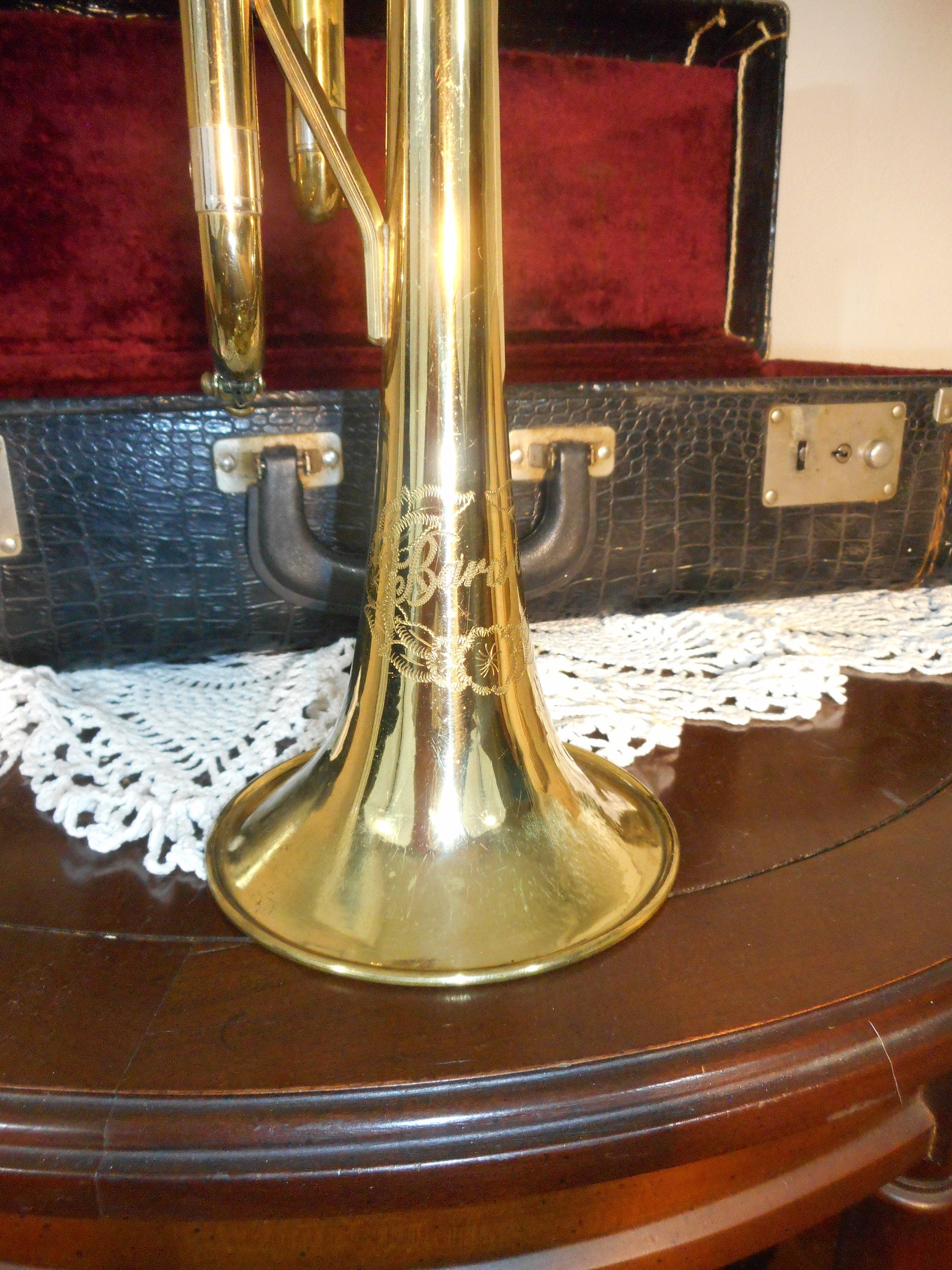 Andre Bardot Trumpet With Case, Czechoslovakia - Etsy