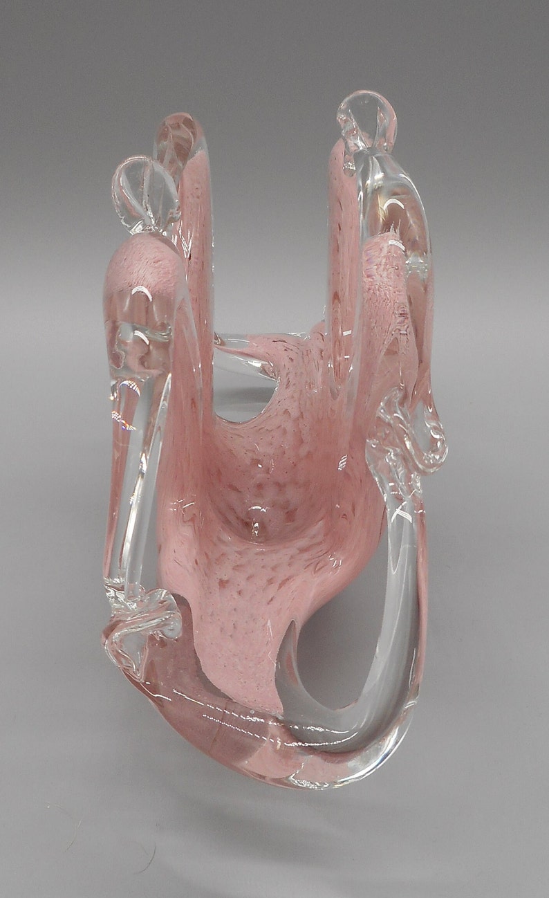 MURANO Pink Hand Blown Glass Art Letter Holder CIRCA 1970s - Etsy MURANO Pink Hand Blown Glass Art Letter Holder CIRCA 1970s - Etsy