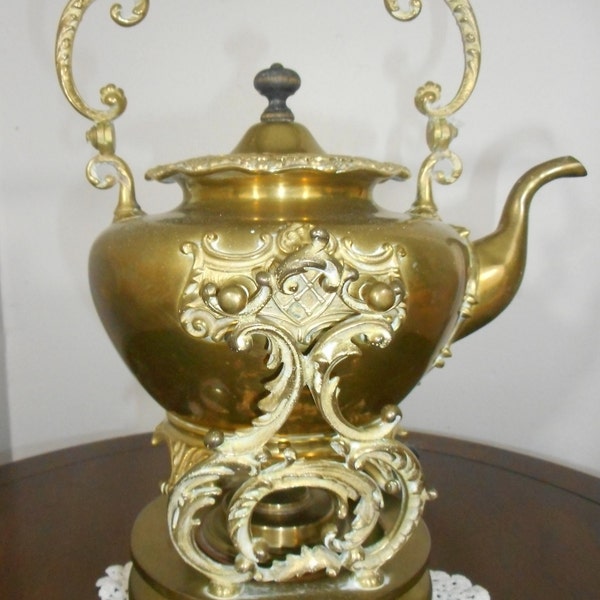 Brass Tilting Teapot - Etsy