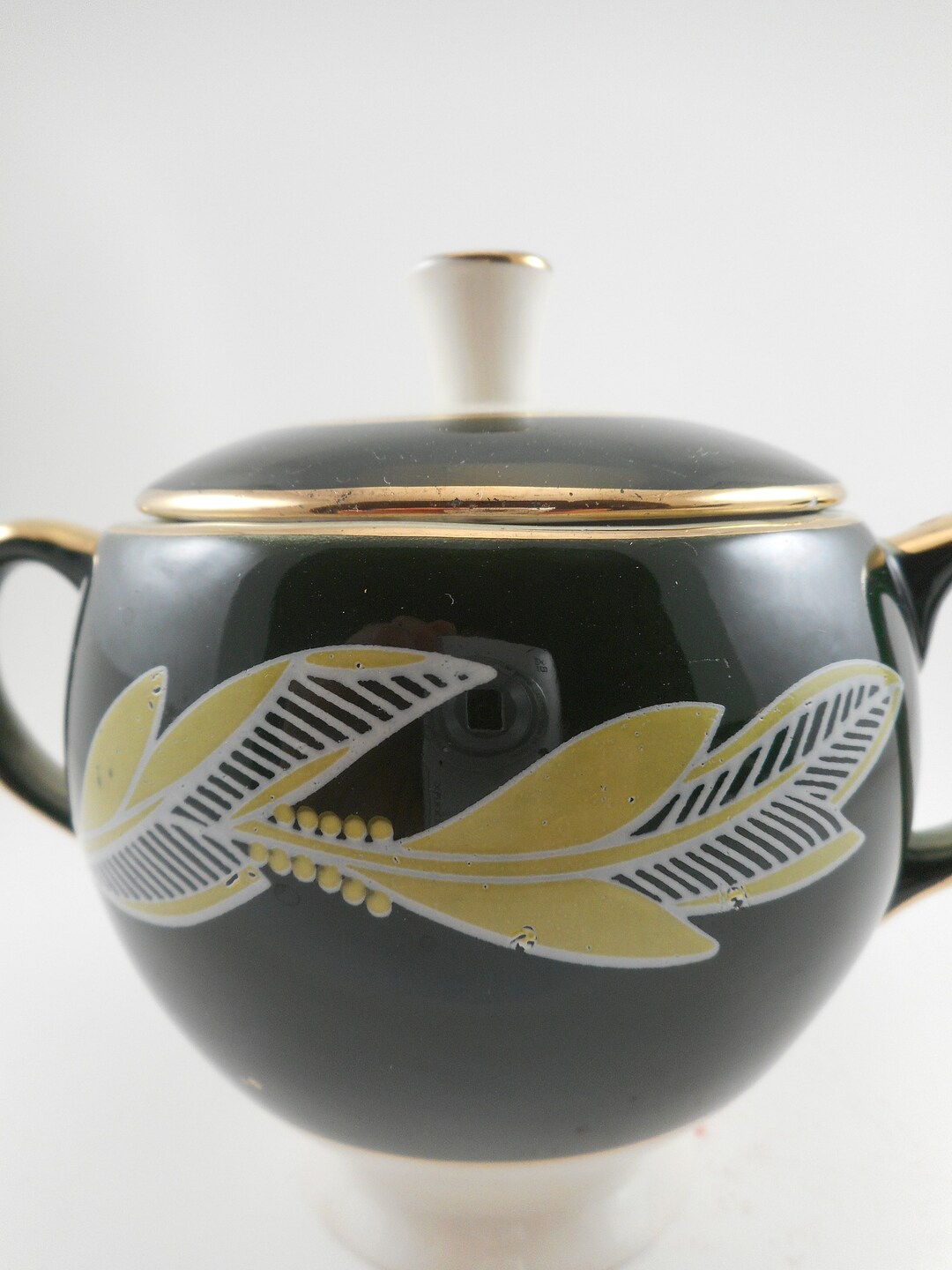 Coronet by Salem Leaves, Creamer and Sugar Set - Etsy