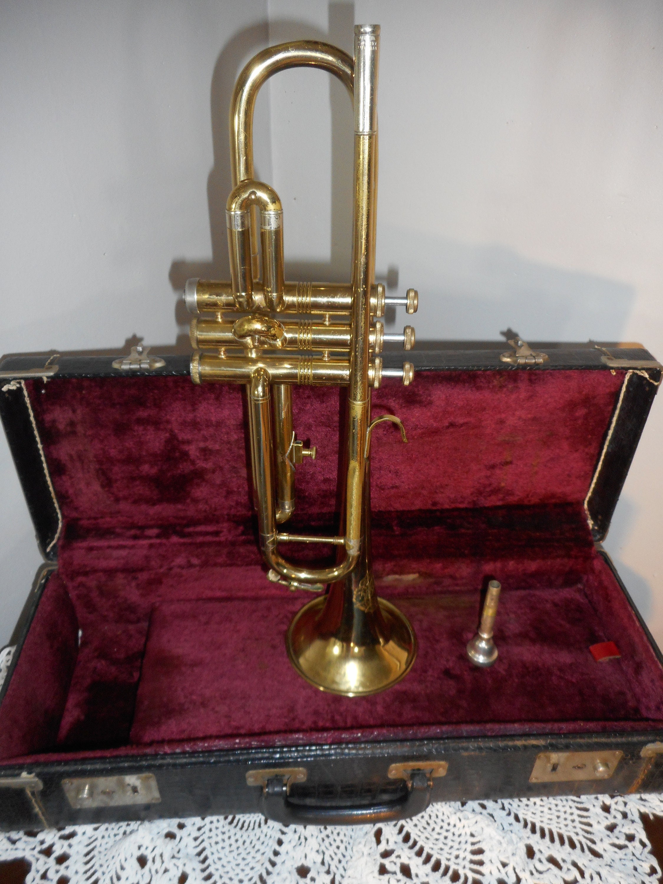 Andre Bardot Trumpet With Case, Czechoslovakia - Etsy