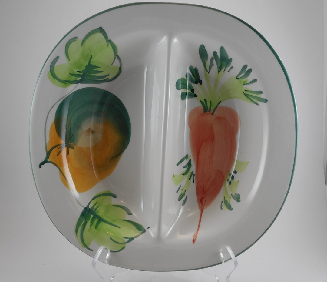 Vintage Hand Painted PIZZATO - ITALY Serving Dish Tray - Etsy