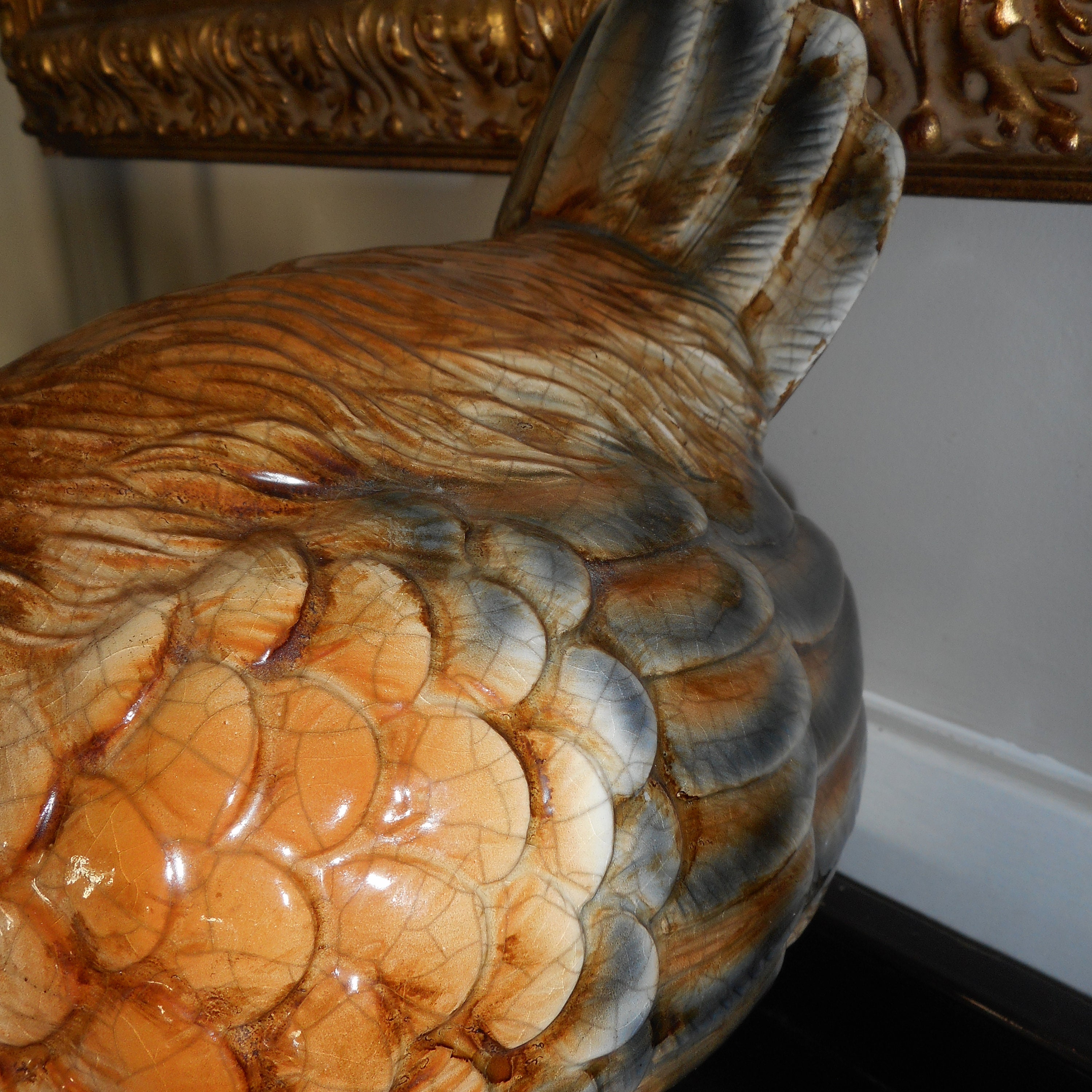 Vintage Hand-painted Ceramic Hen and Rooster Figurines (sold Separately ...