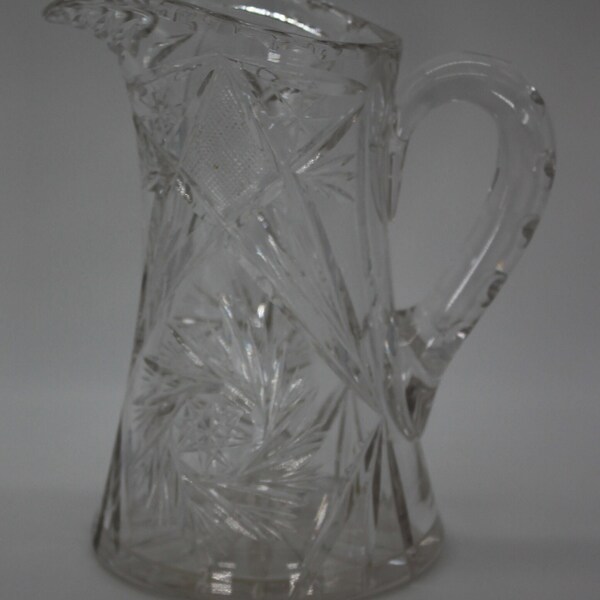 Cut Crystal Pitcher - Etsy
