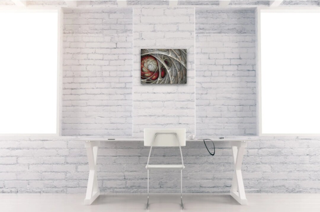 Every Fiber of My Being One-of-a-kind Original Fractal Artwork on Metal by Stan Ragets - Etsy