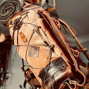 Same Day Shipping Only 2 Bag ! | Bushcraft Backpack | Brown | Camping ...