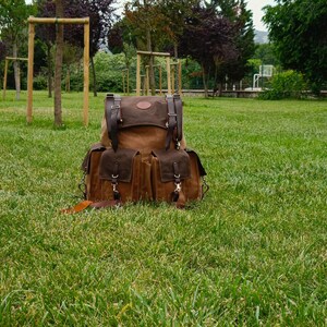 Bushcraft | Camping Backpack | Bushcraft Backpack | Canvas-leather ...
