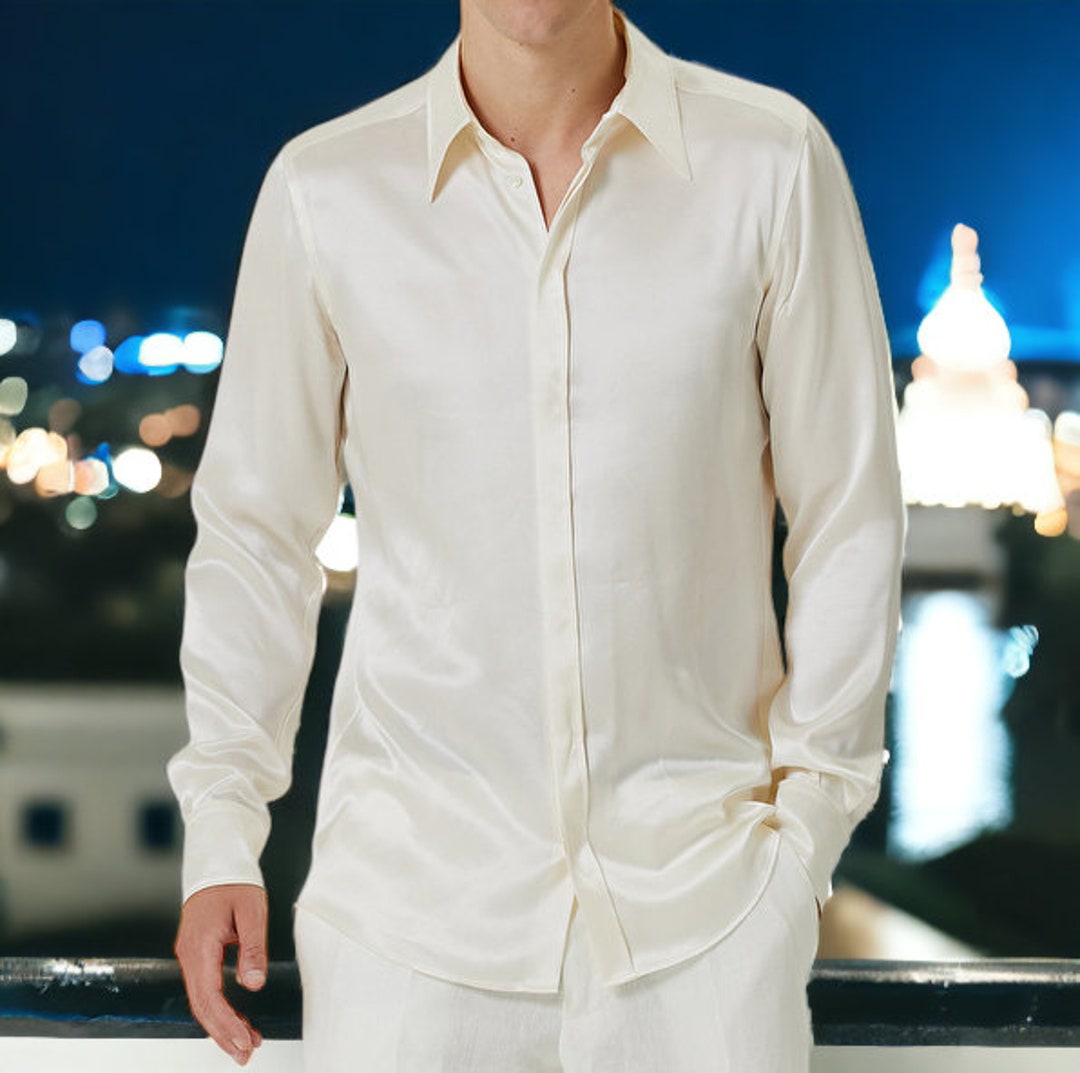 Bespoke | Itallian Silk Shirt | Embroider Initials on Cuff | Shirt Cuff ...