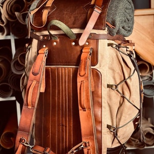 Same Day Shipping Only 2 Bag ! | Bushcraft Backpack | Brown | Camping ...