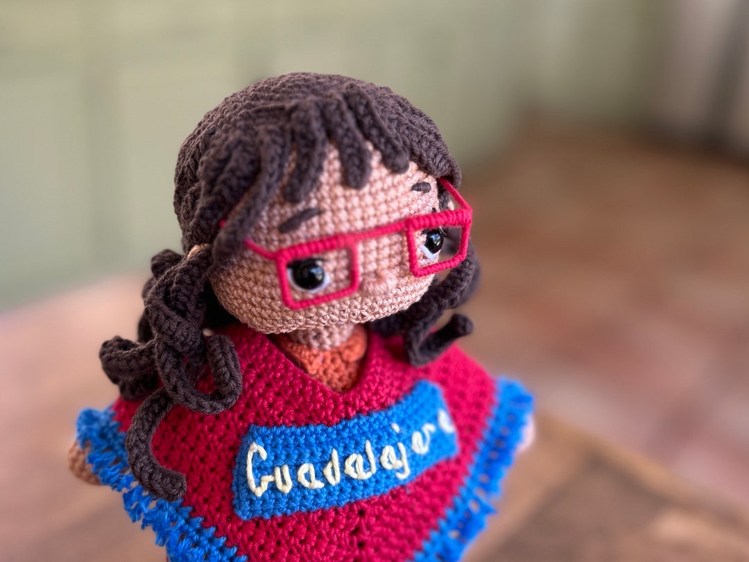 Ugly Betty Merch, Betty Suarez Crochet Doll, America Ferrera Amigurumi ...