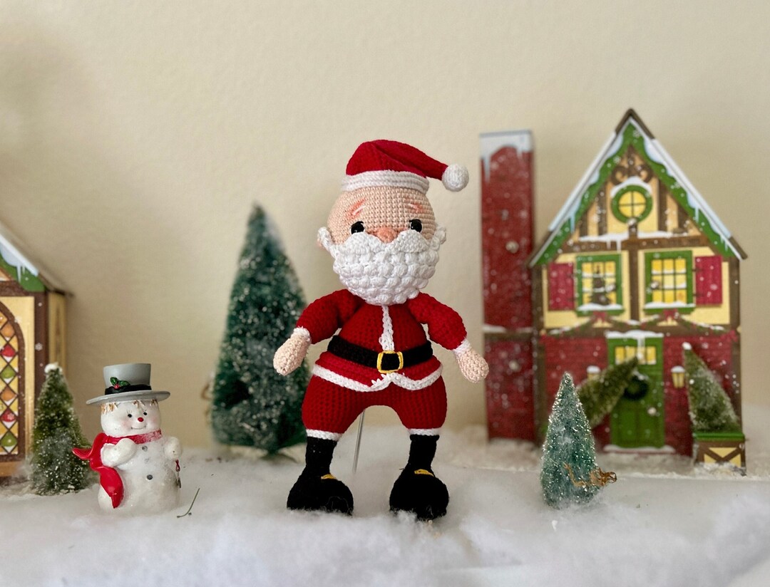 Santa Crochet PATTERN, Christmas Crochet, Santa Claus Amigurumi ...